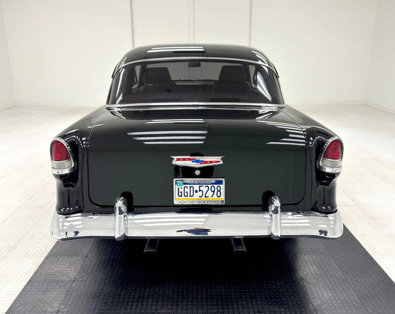 This restomod 1955 Chevrolet Bel Air hides a PlayStation 2 under the seat