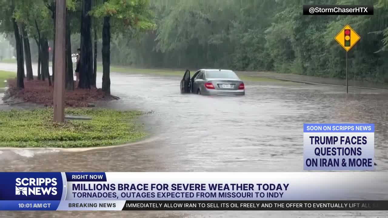 Storm Prediction Center warns of dangerous tornado threat in Midwest