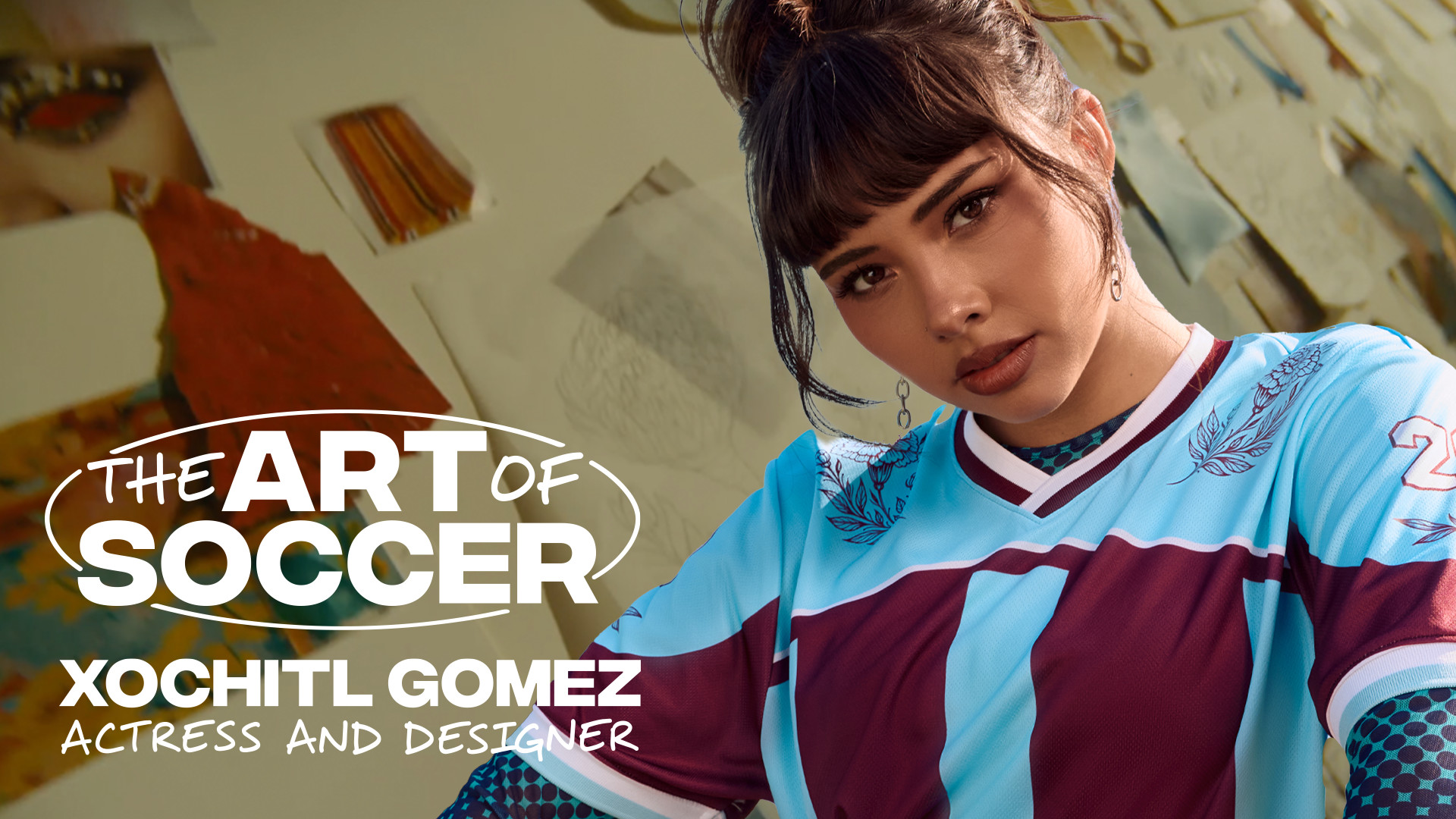 Designed with heart: Xochitl Gomez creates limited-edition jersey ...
