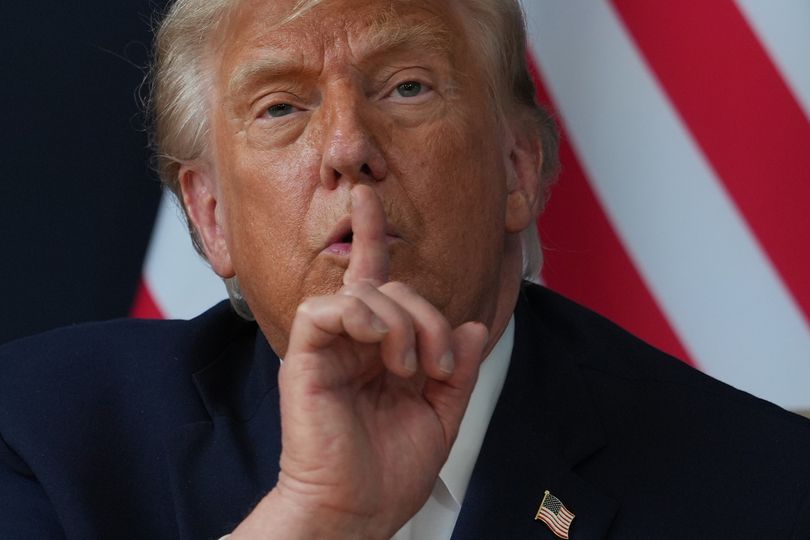 Breathless Donald Trump, 80, appears 'exceedingly unwell' as hoarse ...