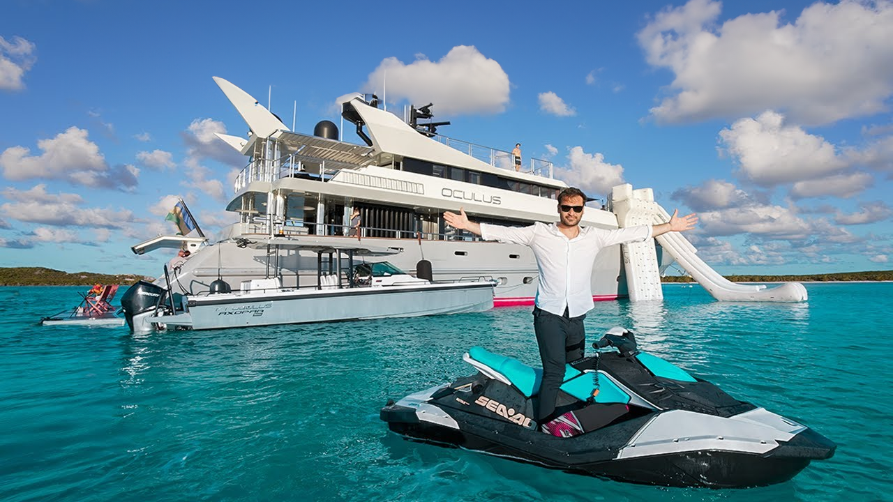 A $100K luxury yacht vacation in the Bahamas