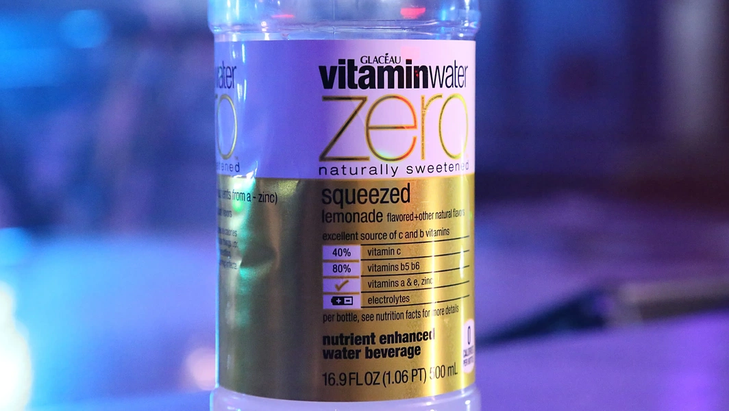 Zero sugar squeezed lemonade tops Vitaminwater flavor ranking