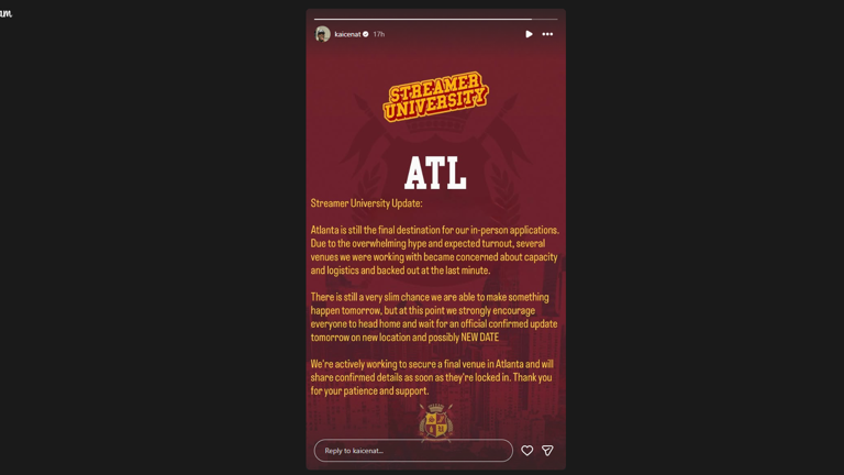 Crowds told to leave after Kai Cenat event in downtown Atlanta