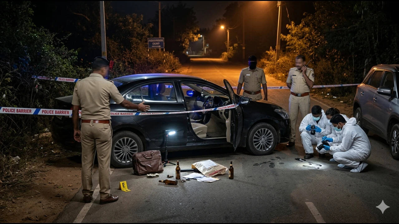 Businessman, driver abducted and robbed of Rs 1.09 crore in Bengaluru