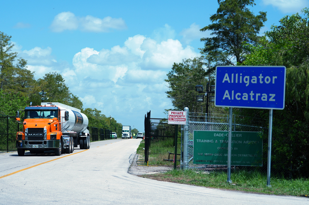 All detainees from immigration facility 'Alligator Alcatraz' have been ...