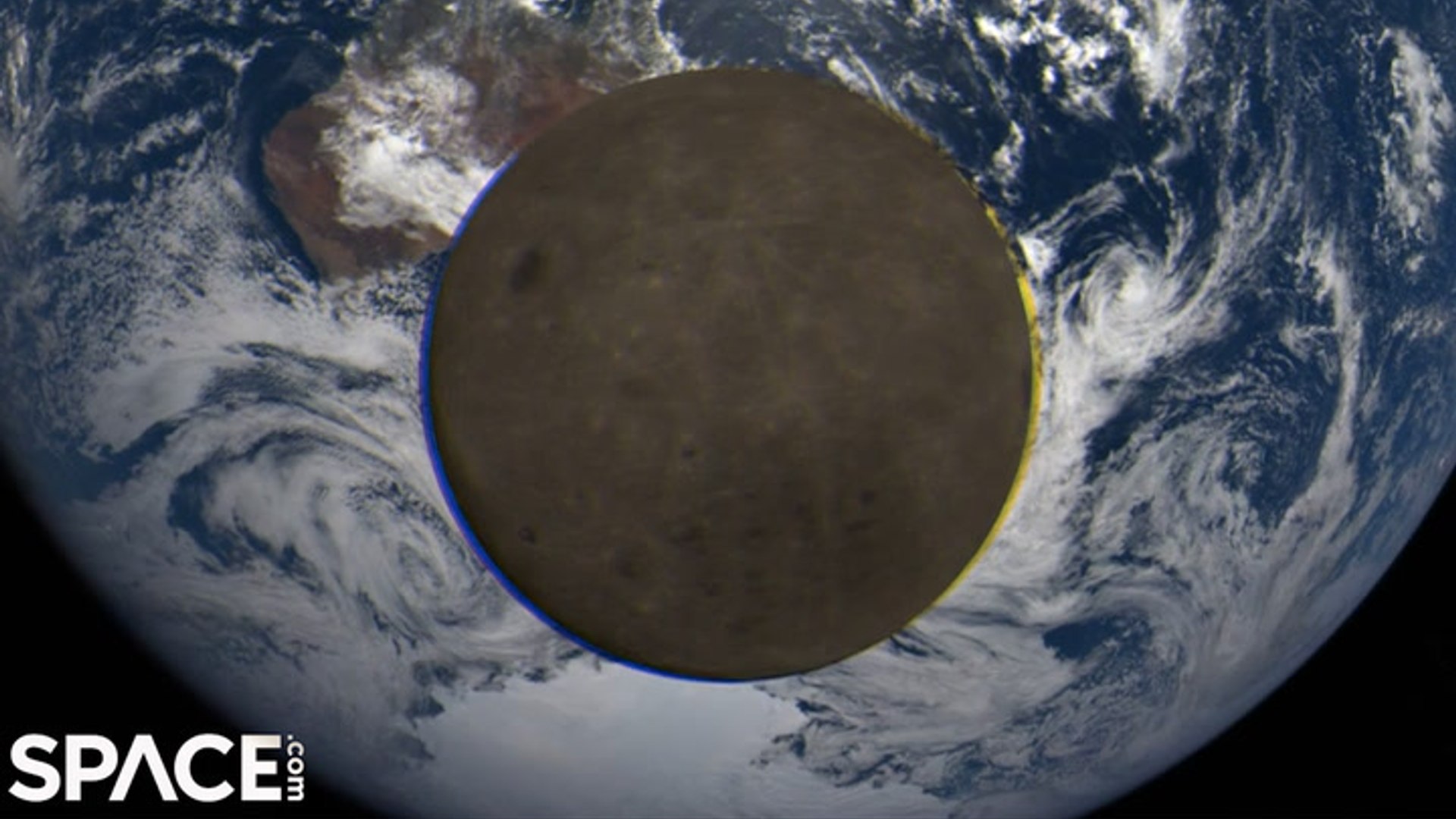 Watch The Far Side Of Moon As It Comes Between Earth And Spacecraft