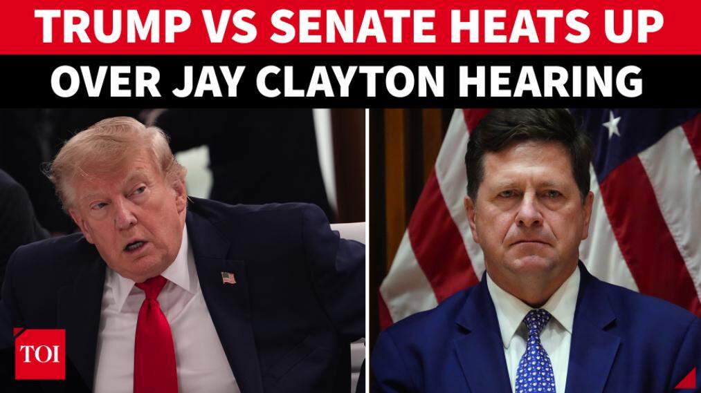 Trump abruptly cancels DNI nominee Jay Clayton hearing; top Dem senator ...
