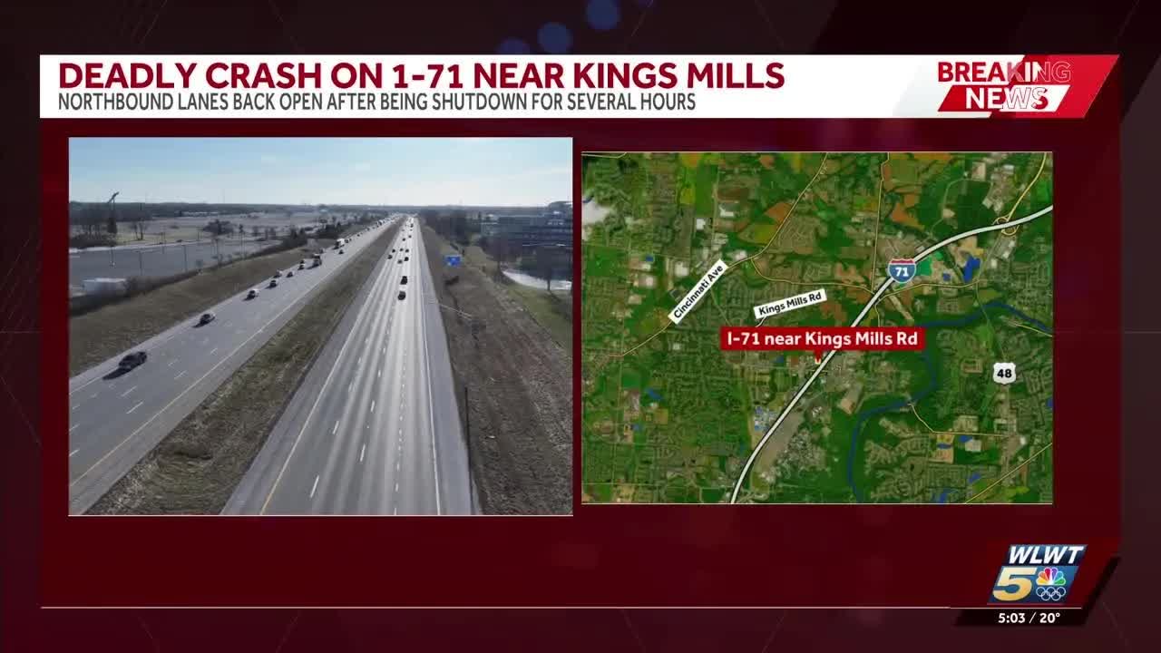 I-71 reopens after fatal crash shuts down lanes