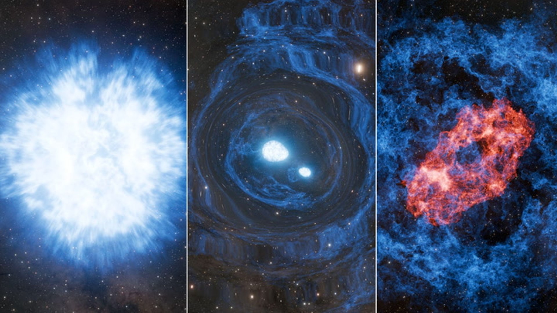 Watch a superkilonova explode twice in amazing animation