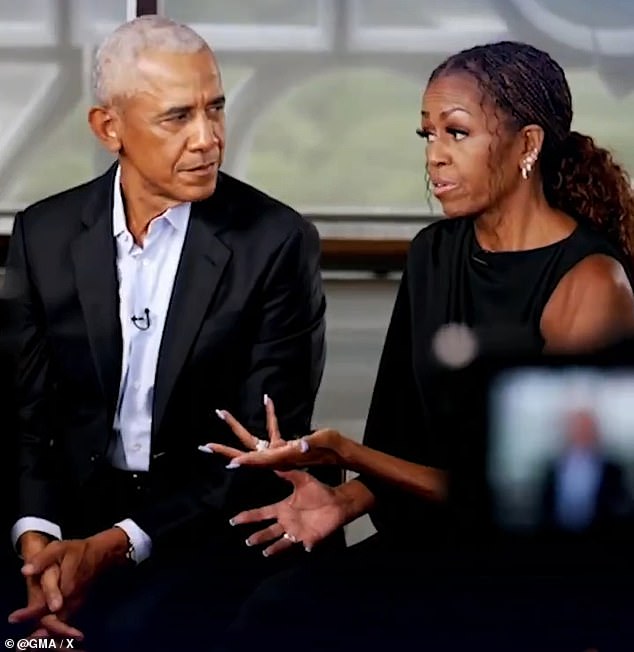 Body language expert analyzes the Obamas' joint TV interview