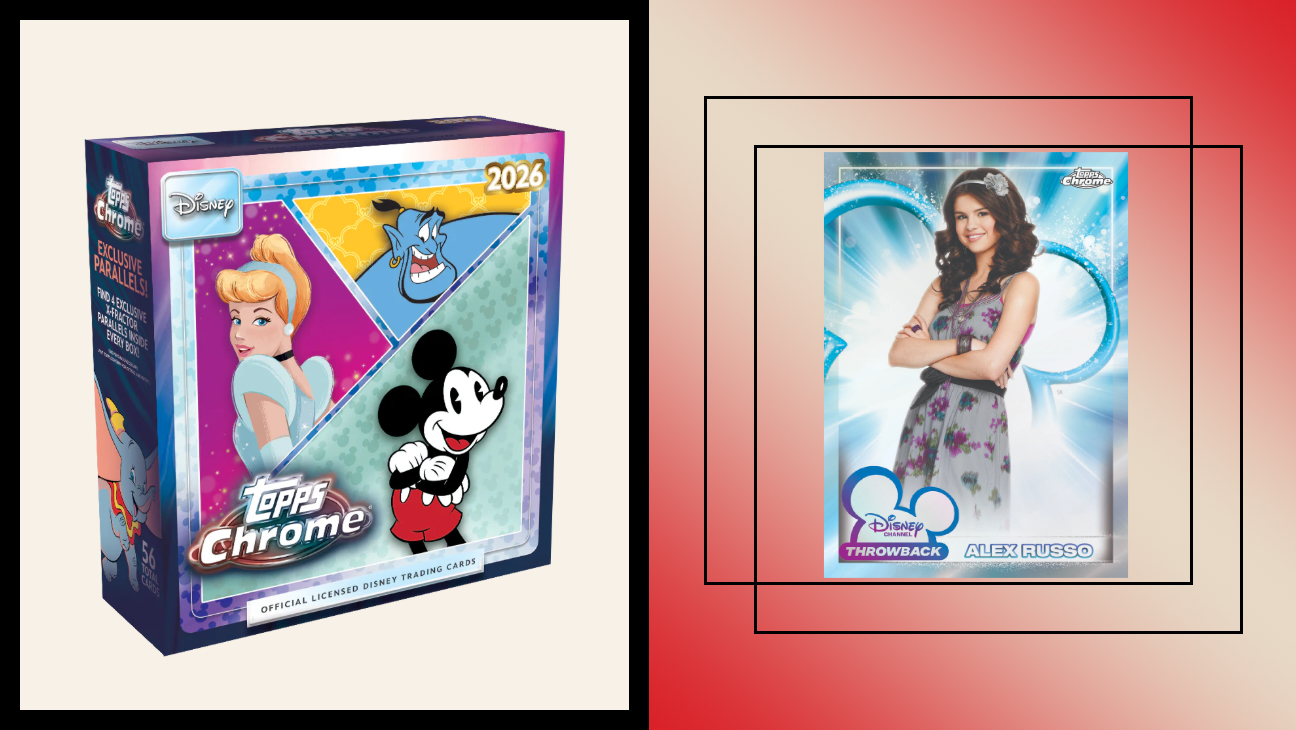 Topps Chrome Disney cards collection 2026: Buy boxed sets online