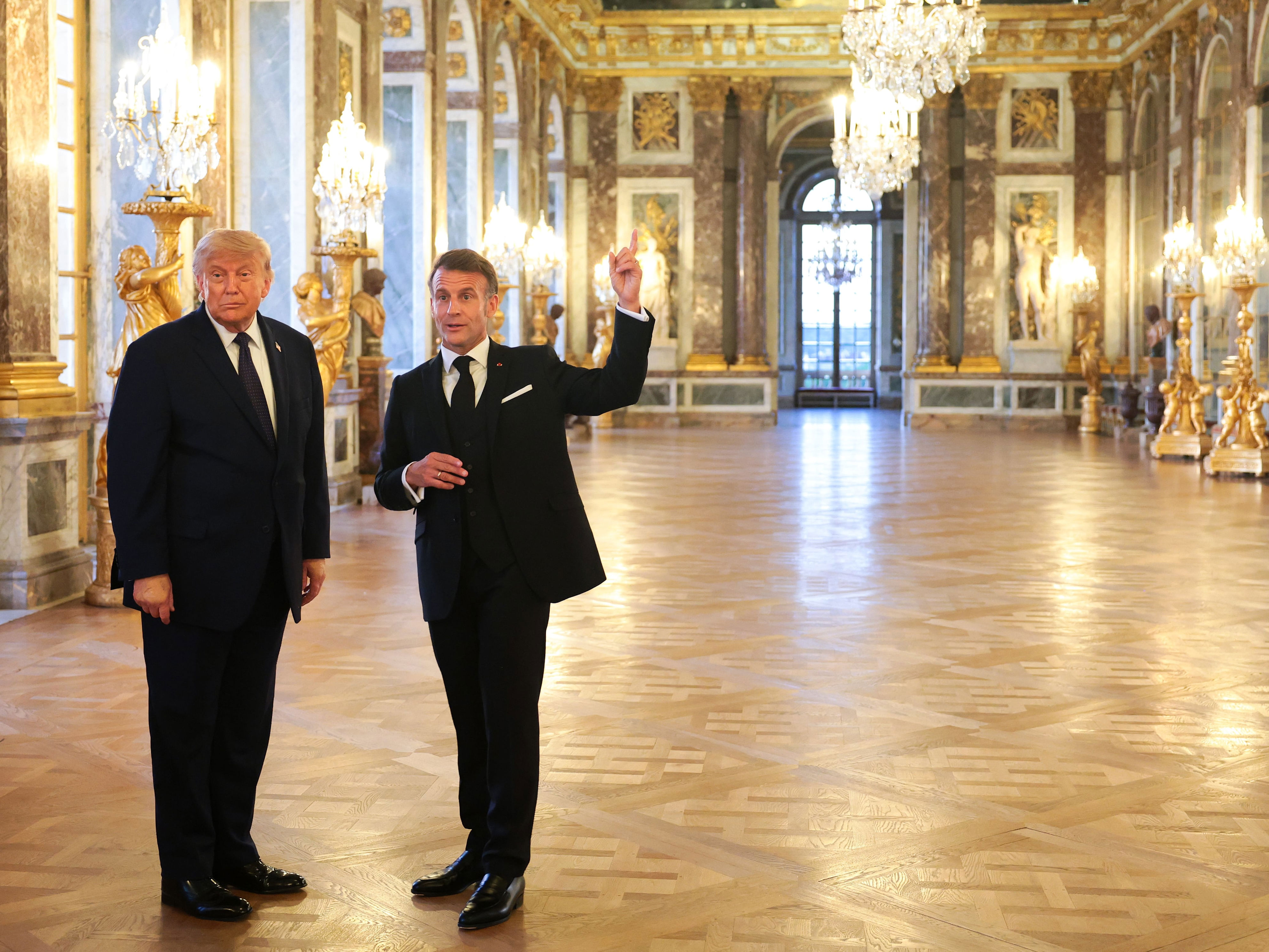 Trump dines at Versailles for US Independence anniversary