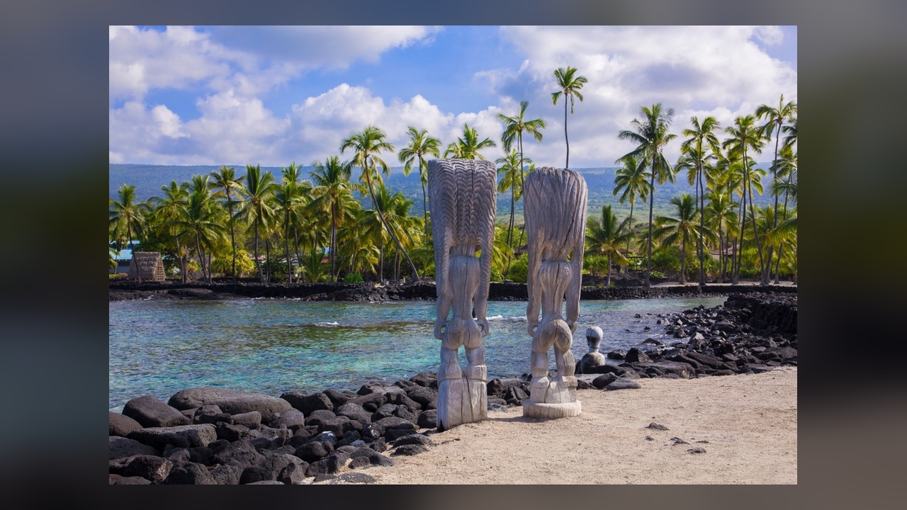 This Big Island park sits where the lava hits the sea, and it once ...
