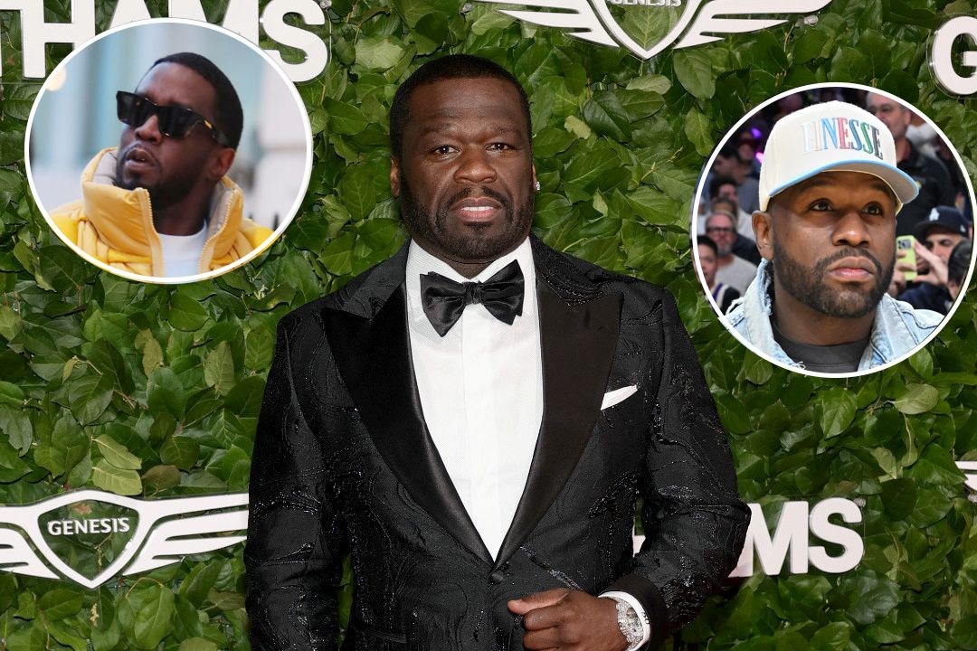 50 Cent keeps his trolling going with back-to-back shots at Floyd ...