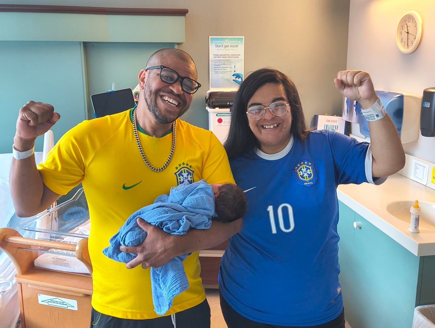 Soccer-loving parents welcome World Cup baby at Waterbury hospital
