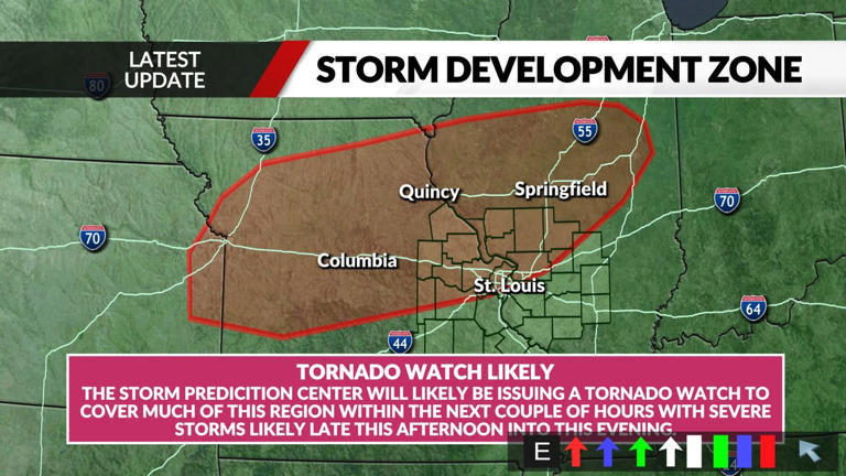 Storms, severe weather roll through the St. Louis area Wednesday