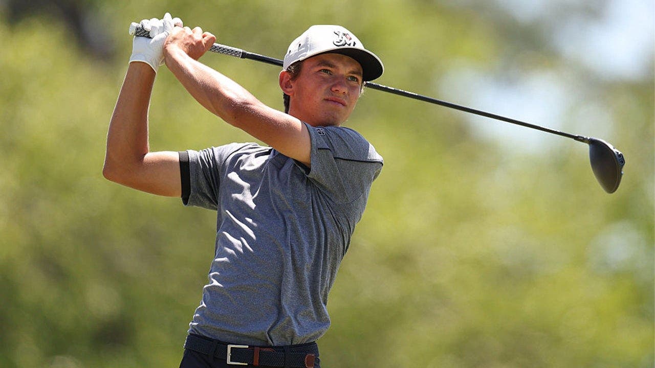 Teenage phenom Miles Russell makes entire golf world feel old with eye ...