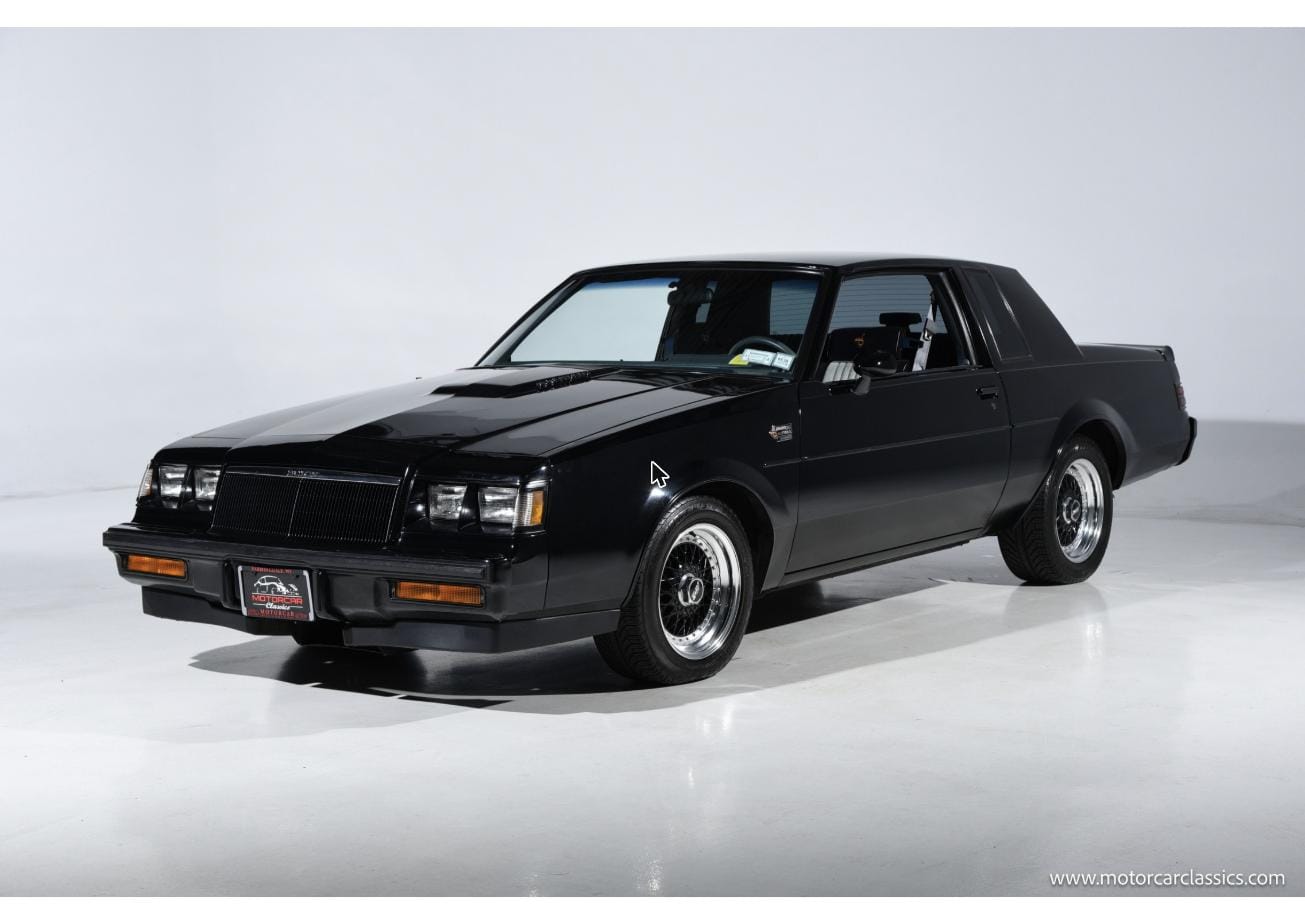 25K-mile 1986 Buick Grand National surfaces as a black-chrome time capsule