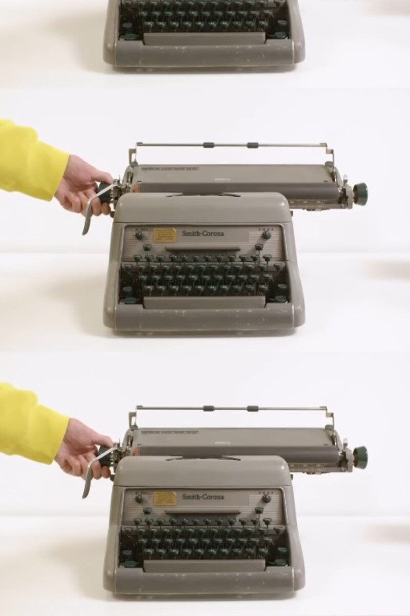 Artist creates stunning typewriter illustrations