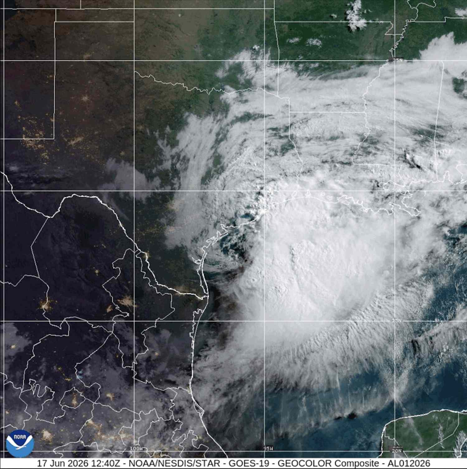 First tropical storm of the 2026 hurricane season forms and could bring ...