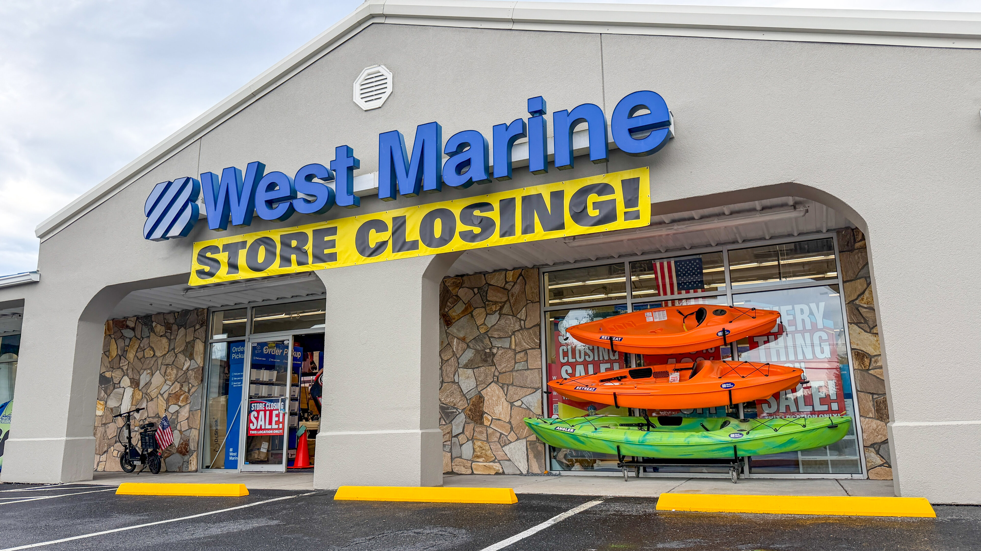 Boating store West Marine to close 4 Maryland locations