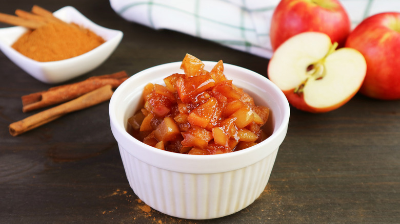 For perfectly caramelized apples, do you need to peel the skin first?