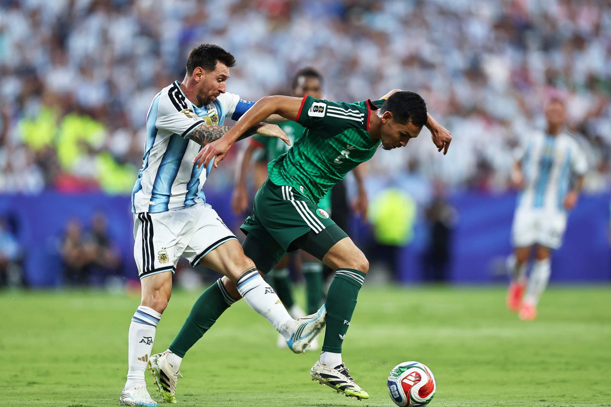Lionel Messi under fire for escaping red card in Argentina World Cup opener