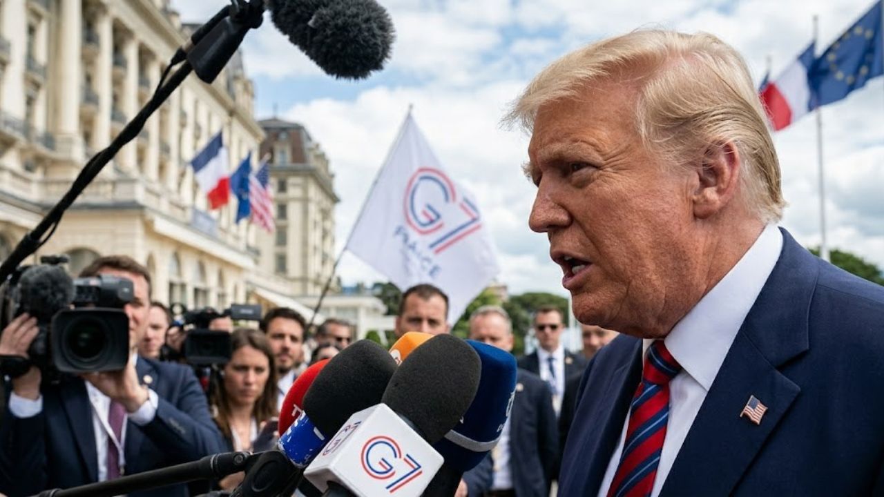 Trump engages with Zelensky at G7 — 'Russia needs to reach an agreement ...