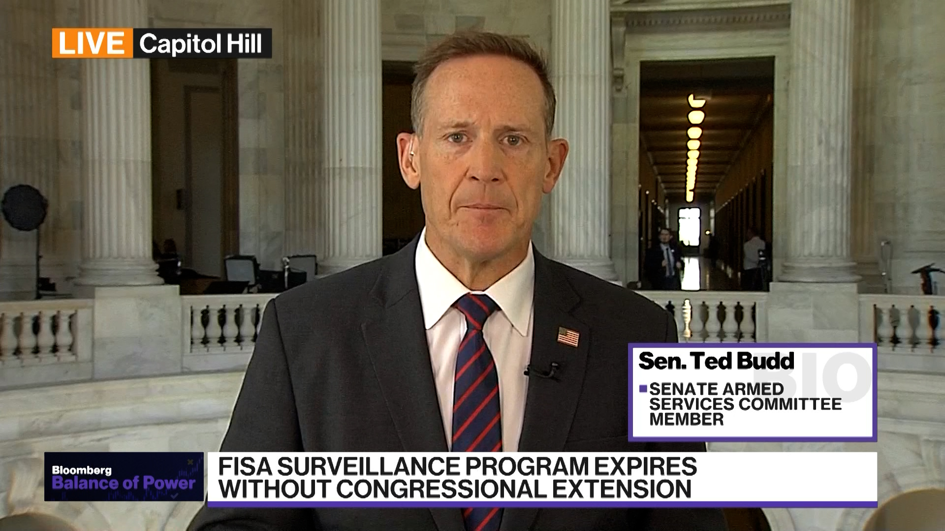 Sen. Budd: FISA, SAVE America Act should stay separate