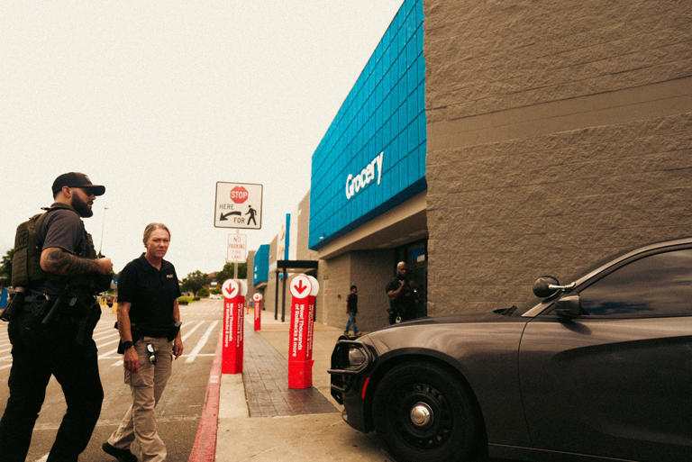 Police guard Mississippi Walmart after protest about baby's shooting