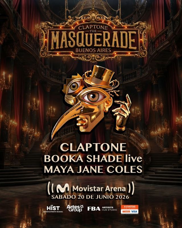 Claptone trae The Masquerade a Buenos Aires: una experiencia inmersiva ...
