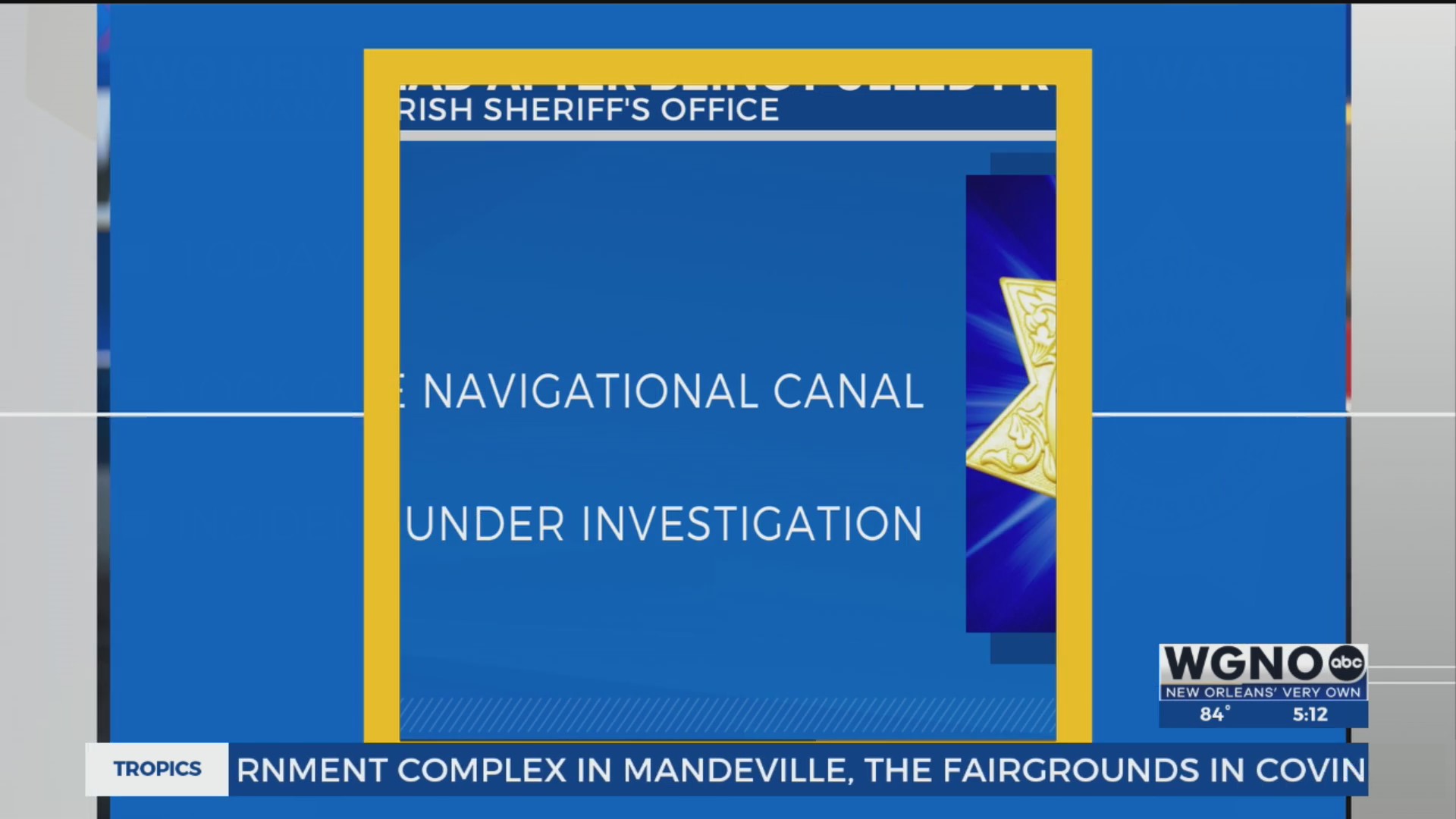 Two dead following incident at Pearl River lock