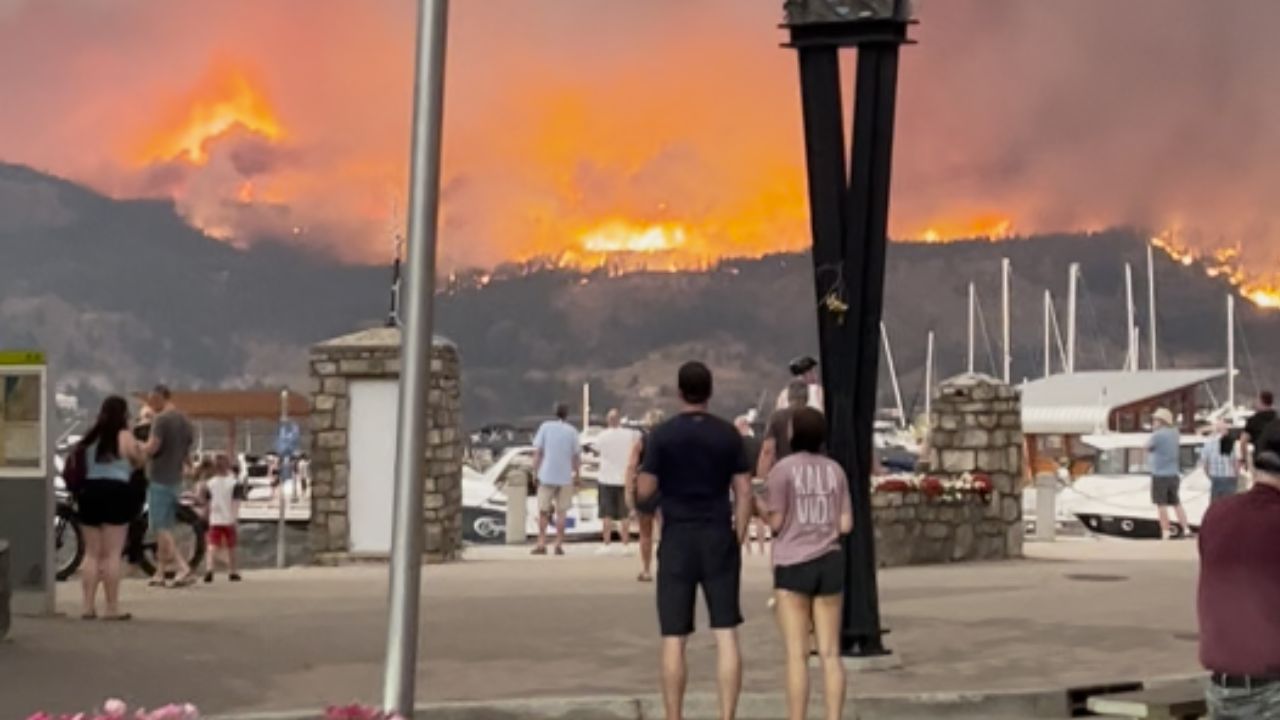 McDougall Creek wildfire in West Kelowna rages and engulfs all it can ...