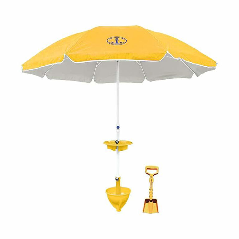 My dad told me he uses this umbrella every beach trip (it's so practical!)