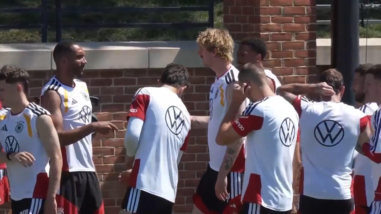 Germany prepare for Cote d'Ivoire at the World Cup