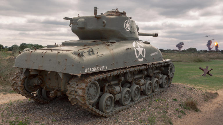 'That tank was my life': WWII vet returns to the Sherman he drove at ...