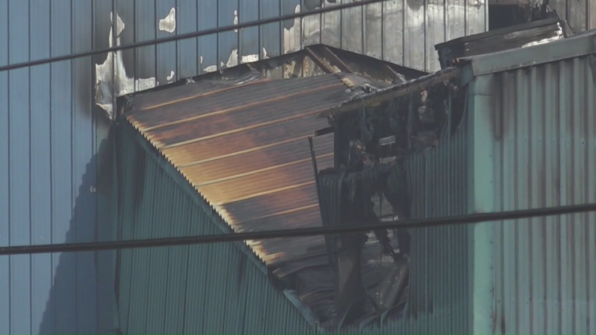 Crews still on scene of Eagle Point Energy Center fire, which started ...