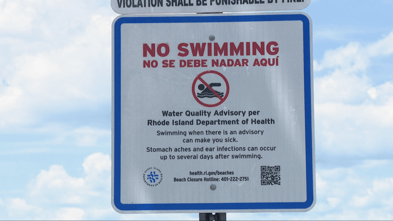 Beachgoers react to RIDOH recommendations to avoid swimming in high ...