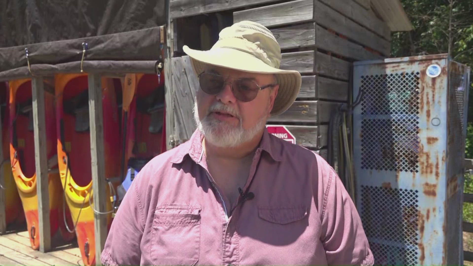 Drought impacts summer fun on the Dan River