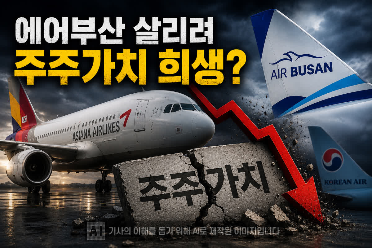 [DCM] 아시아나항공, 에어부산 살리려 주주가치 희생했나