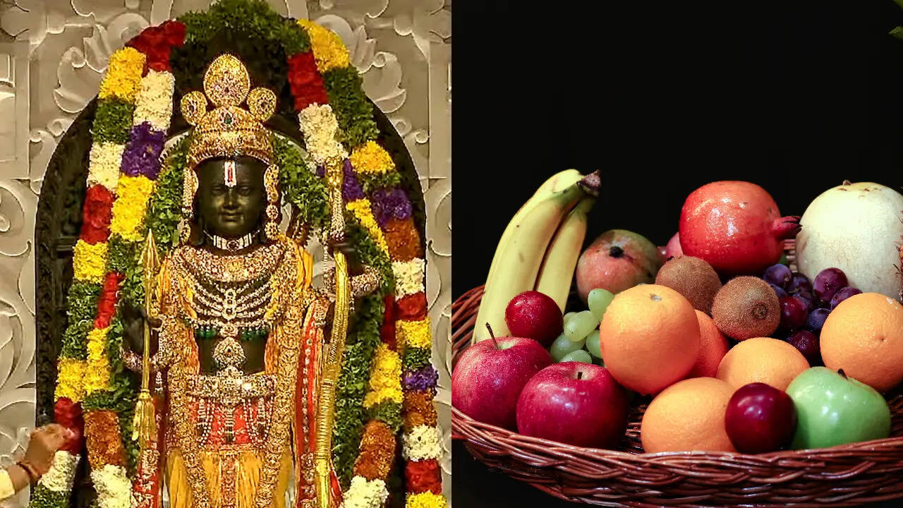 This fruit offered to Ram Lalla in Ayodhya as bhog has a connection ...