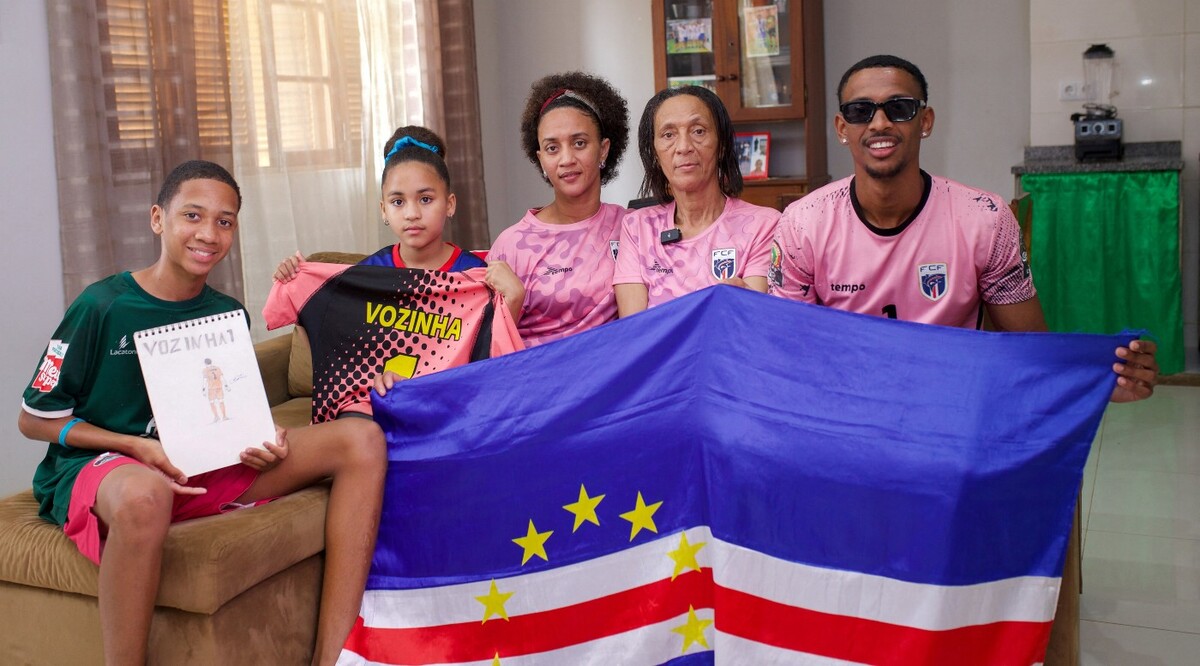 La mamá de Vozinha, portero de Cabo Verde, verá a su hijo jugar el ...