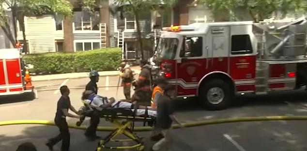 Woman accused of setting apartment complex on fire