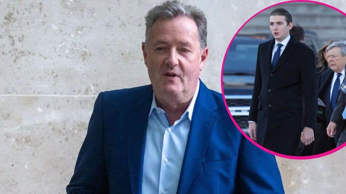 Piers Morgan urges Donald Trump's son Barron to present World Cup ...