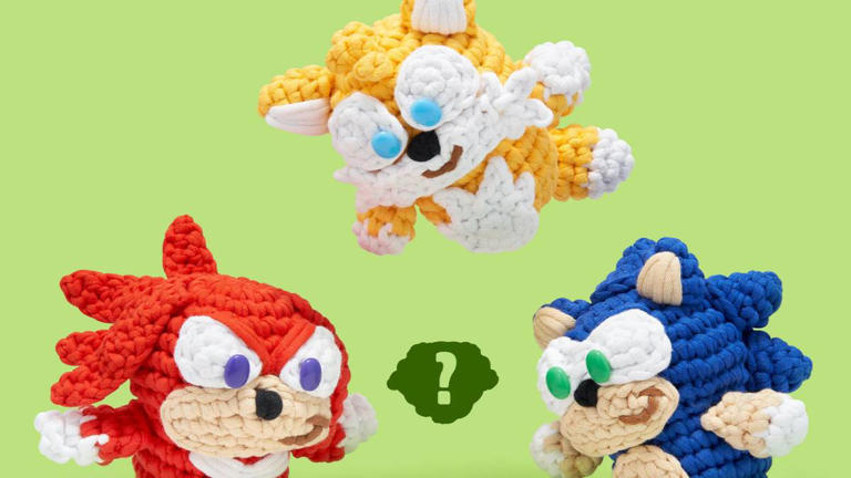 Sonic the Hedgehog Woobles kits let you crochet amigurumi Sonic, Tails ...