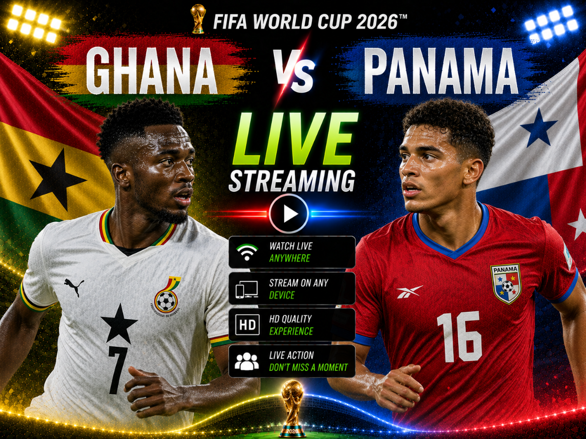 Ghana vs Panama live streaming: Easy way to watch FIFA World Cup 2026 ...