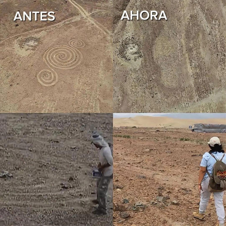 Peru reports destruction of 1,000-year-old pre-Hispanic geoglyph