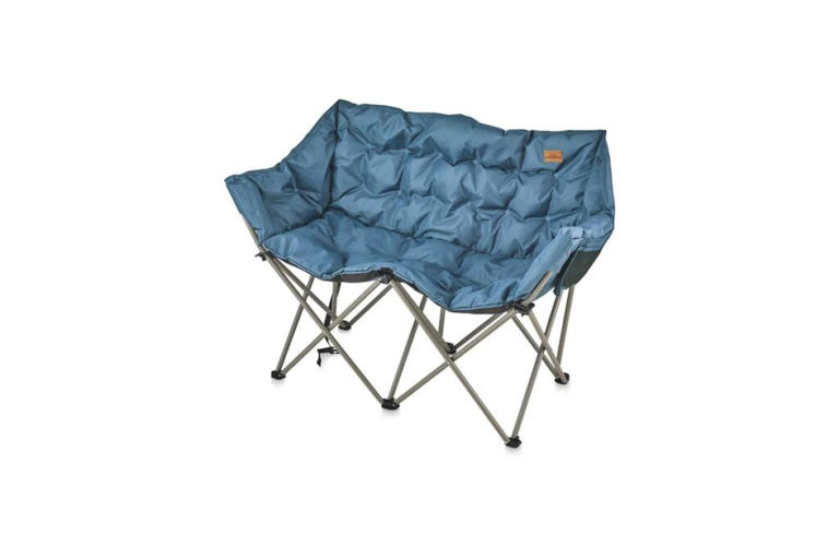 Camping doesn’t have to be uncomfortable – Aldi’s £39.99 double chair ...