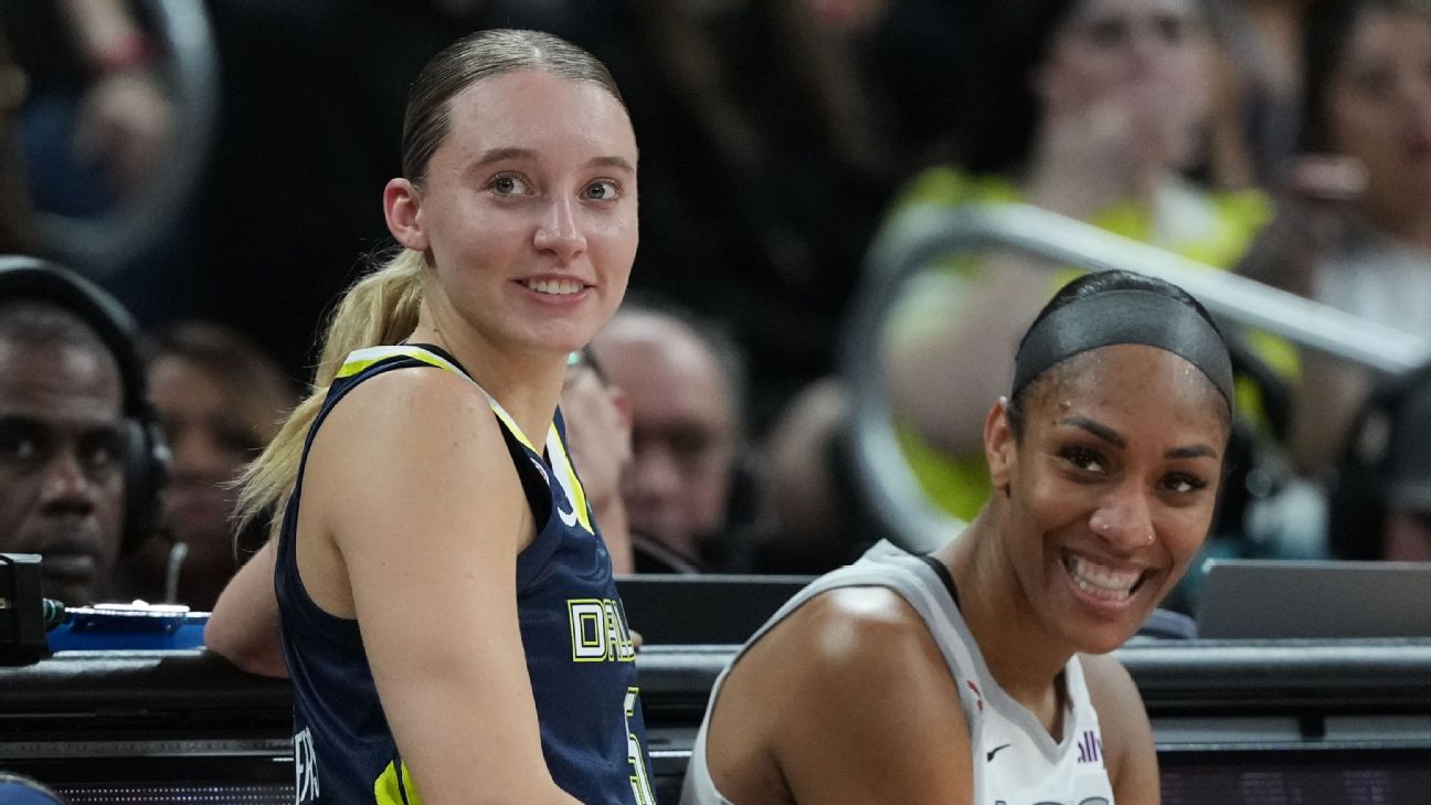 A'ja Wilson, Paige Bueckers lead WNBA All-Star fan vote