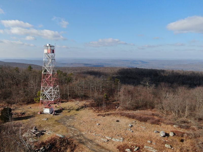 The remote tower rising above New Jersey’s wilderness with jaw-dropping ...